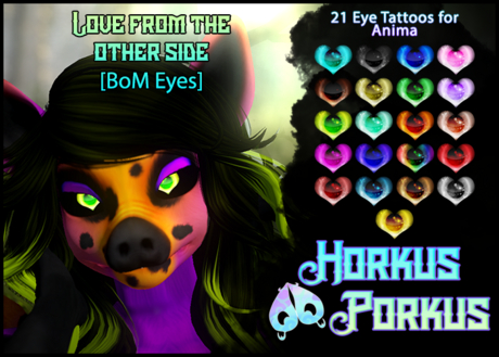 Second Life Marketplace - [HkPk] Love From The Other Side BoM Eyes - Anima